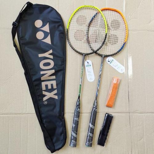 Jual Raket badminton murah isi 2 RAKET 2 GRIP 1 TAS raket bulutangkis ...