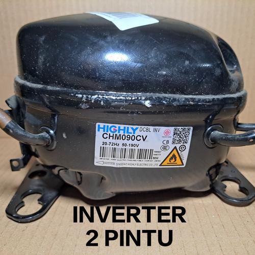 Jual KOMPRESOR KULKAS 2 PINTU AQUA INVERTER ORIGINAL UKURAN 1/6 - Kab ...