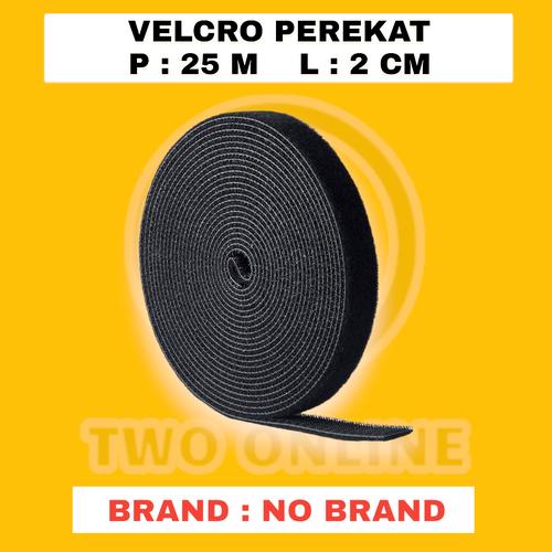 Jual VELCRO pengikat kabel 25m velcro perekat 25m x 2cm FO/FIBER OPTIK ...