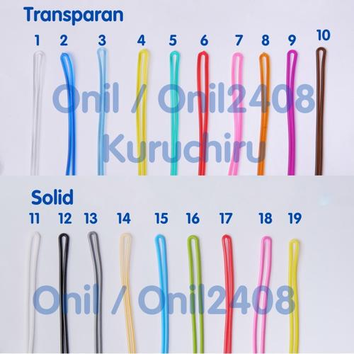 Jual Tali koper / Tali Loop Strap / Tali untuk luggage tag (1 - 49 Pcs ...