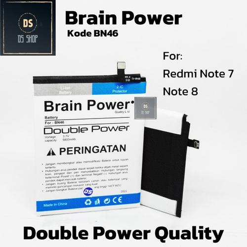 Jual Baterai HP Xiaomi Redmi 7 - Note 8 BN46 BN 46 ORi Double Power ...
