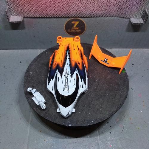 Jual Body Dual Ridge Rep Project D Custom Repaint Preorder - Kota ...