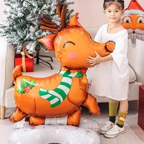 Jual Balon Foil Rusa 3D Standing Balloon Aksesoris Party Natal Merry ...