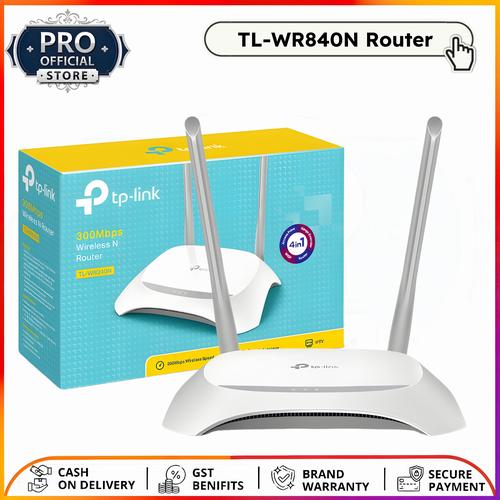 Jual TP-Link TL-WR840N 300Mbps 4 Port Wireless N Router Access Point ...