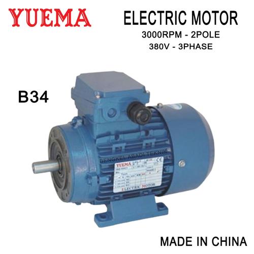 Jual ELECTRIC MOTOR YUEMA SA 18.5KW 25HP 3000RPM 3PHASE B34 - Jakarta ...