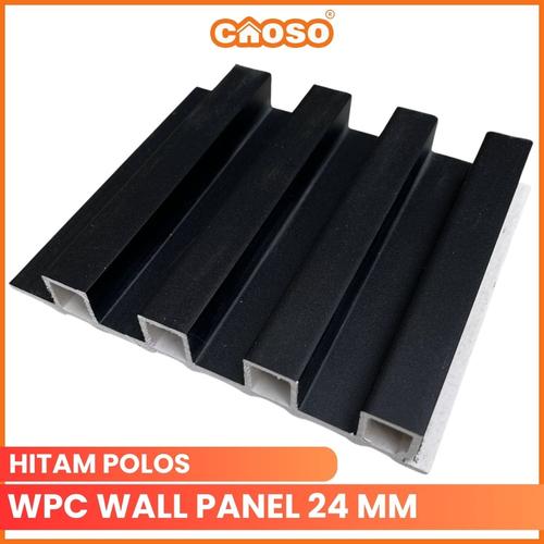 Promo Wall Panel 3d Wpc Wood Panel Dinding Hitam 24mm - Jakarta Utara ...