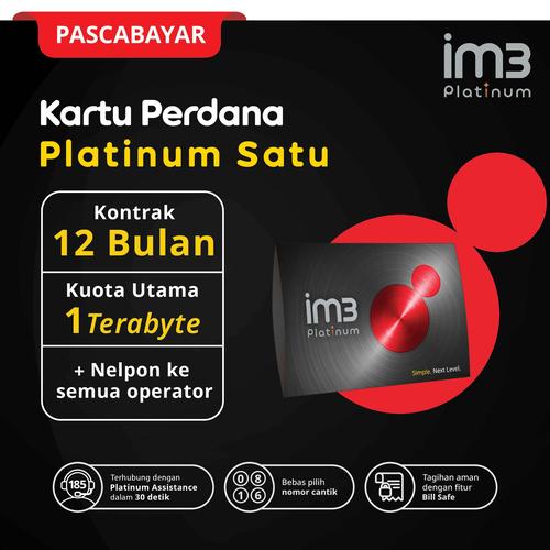 Promo Kartu Perdana IM3 Platinum SATU Kontrak 12 Bulan Cicil 0% 3x ...
