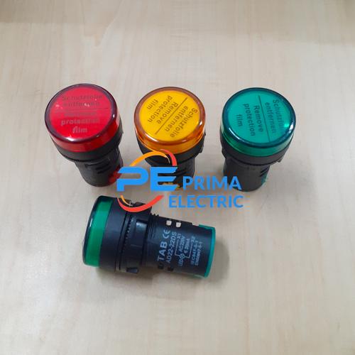 Jual Pilot Lamp Panel 22mm LED 220V AC AD22 - 22DS - Putih - Jakarta ...