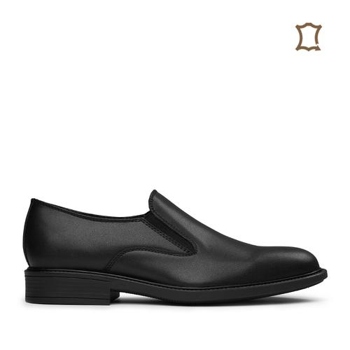 Promo Prabu - Sepatu Kulit Slip On Pria Prajogo Black Hitam - 44 Cicil ...