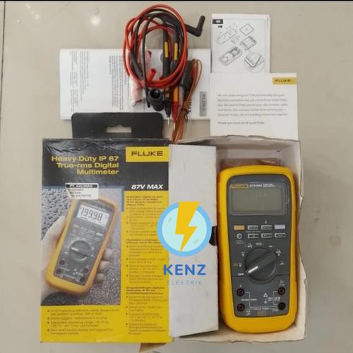 Jual FLUKE 87V MAX TRUE RMS INDUSTRIAL DIGITAL MULTIMETER 87V MAX ...