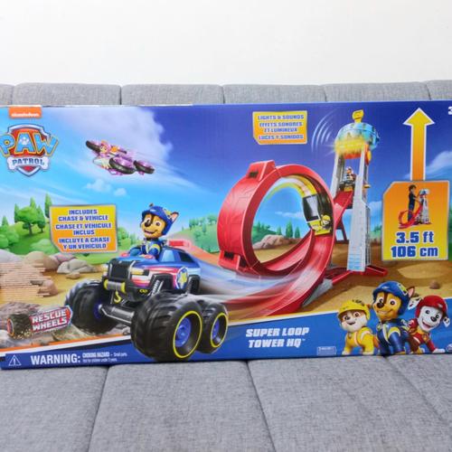 Jual Paw Patrol Super Loop Tower HQ Original - Mainan Trek Mobil Balap ...