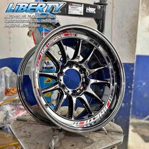 Jual Velg HSR R18 Black Chrome Mobil Pajero,Fortuner,Hilix Pcd 6X139,7 ...