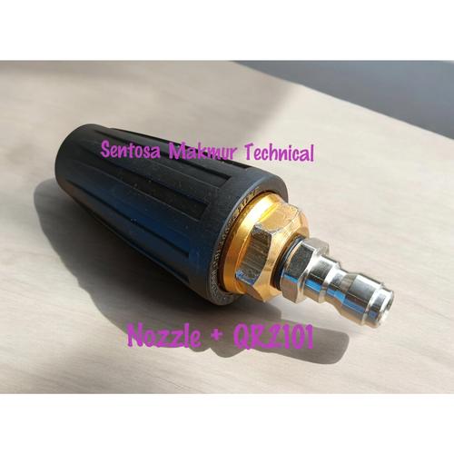 Jual Tornado Turbo Nozzle Spiral Gun Jet High Pressure Cleaner Quick Release - NOZZLE+QR2101 ...