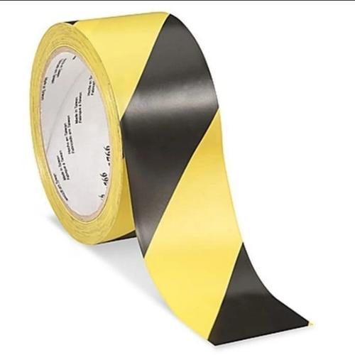 Jual 3M 766 Floor Marking Tape Yellow Black-Lakban Lantai Police Line 2in x 33 meter - Jakarta ...