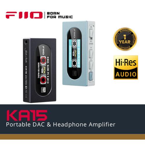 Jual FiiO Jade Audio KA15 / KA-15 / KA 15 Portable DAC / AMP Dual DACs ...