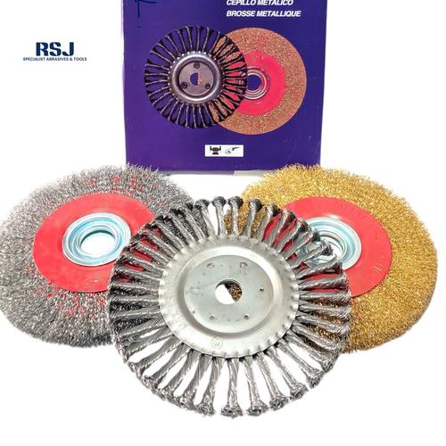 Jual sikat kawat 6 inch/wire brush wheel - Kab. Bekasi - Rsj Perkakas ...