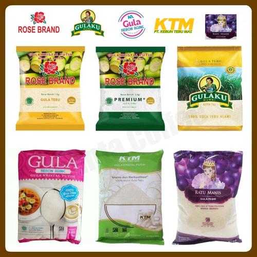 Promo Gula Pasir KTM 1 Kg Kebun Tebu Mas Gula Kristal Putih Premium ...