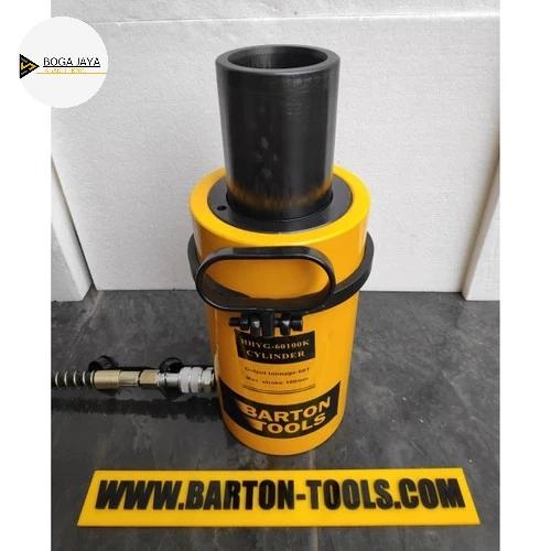 Jual 60T 100mm S Hollow Plunger Hydraulic Cylinder Silinder Hidrolik BARTON - Jakarta Barat ...