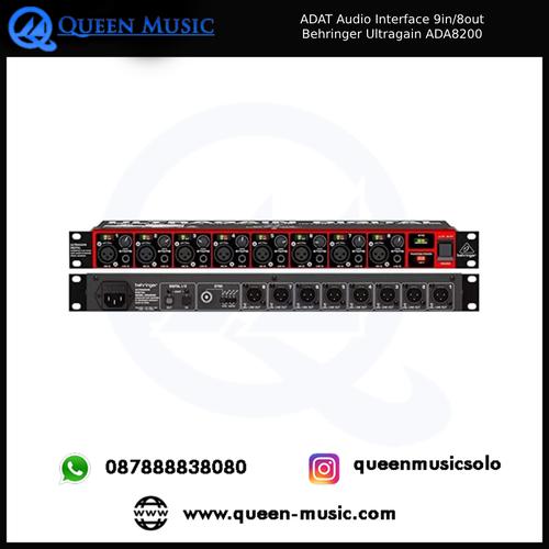Jual Behringer ADA8200 8-channel Microphone Preamp w/ ADAT Optical Out ...