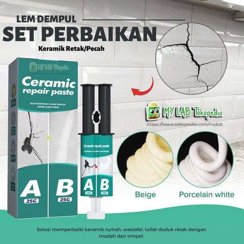 Promo Ceramic Reapair Paste Lem Perbaikan Ubin Lantai Marmer Retak ...