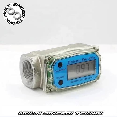 Jual Flow Meter 1 Inch Water Turbine Cairan 1" Inci Solar NPT Liquid Diesel - Jakarta Barat ...