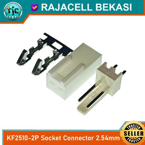 Jual KF2510 2Pin Socket Connector KF2510-2P Soket Konektor Pitch 2.5mm Molex Header - Female ...