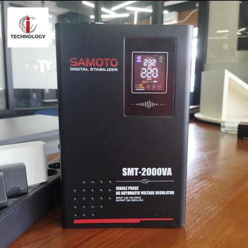 Promo Stabiliser SAMOTO 2000 SVC2000N SVC-2000VA stavolt stabilizer ...