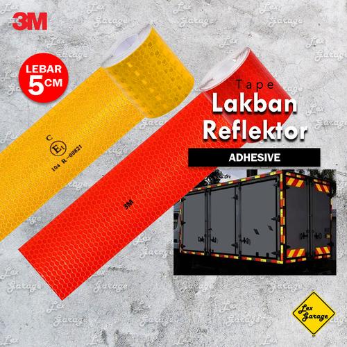 Promo Stiker 3M Reflektif Sticker 3M Reflective Reflektor Mobil Box ...