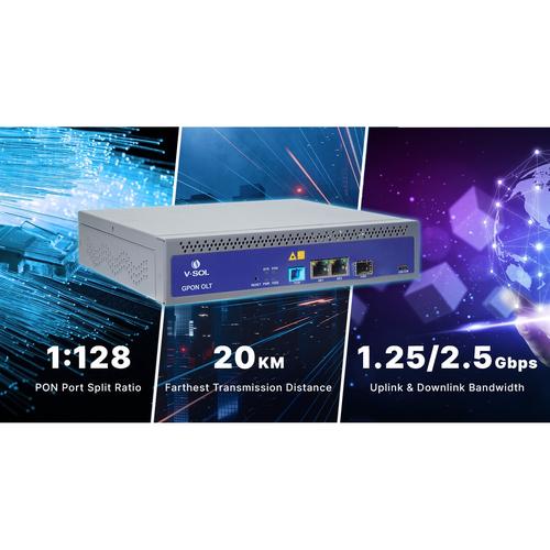 Jual OLT GPON VSOL V1600GS Single GPON OLT VSOL V1600GS Single PON VSOL ...