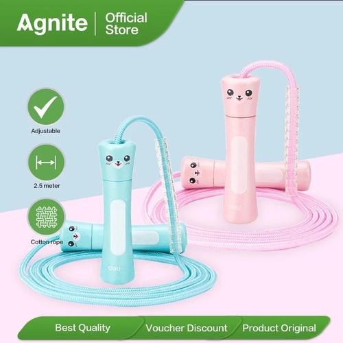 Promo Agnite Tali Skipping Anak/Lompat Tali/Jump Rope 2.5 M Adjustable ...