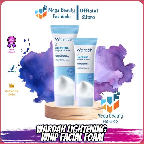 Jual Wardah Lightening Niacinamide Whip Facial Foam 50ml | 100ml - 50ml ...