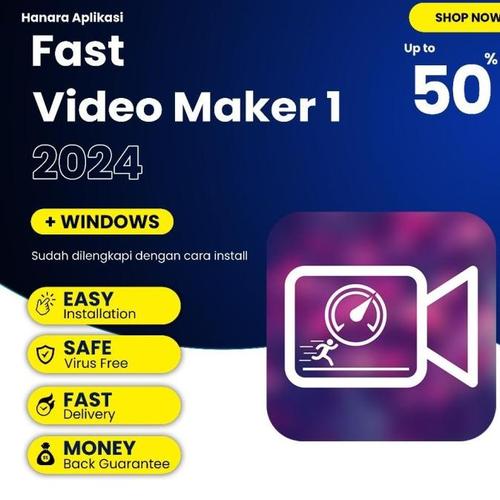 Jual Software Membuat Video: Fast Video Maker 1 Untuk Komputer OS WIN ...