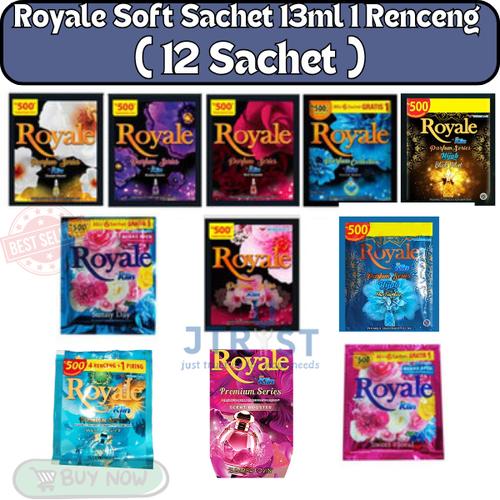 Jual ROYALE SOFT SACHET13ml 1 RENCENG (12SACHET) - BLUE WINTER - Kab ...