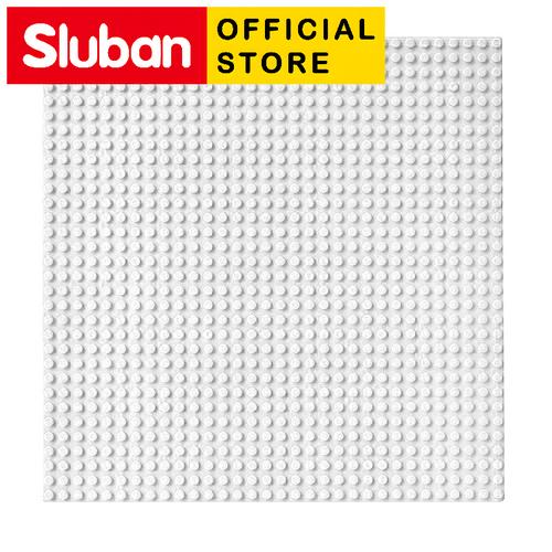 Promo Brick Baseplate Papan Alas Brick Base Plate Warna Putih - Kota ...