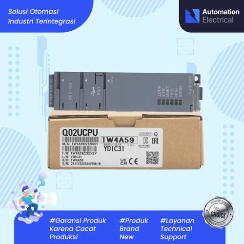Jual Q02UCPU CPU PLC Mitsubishi type Q series - Jakarta Utara ...