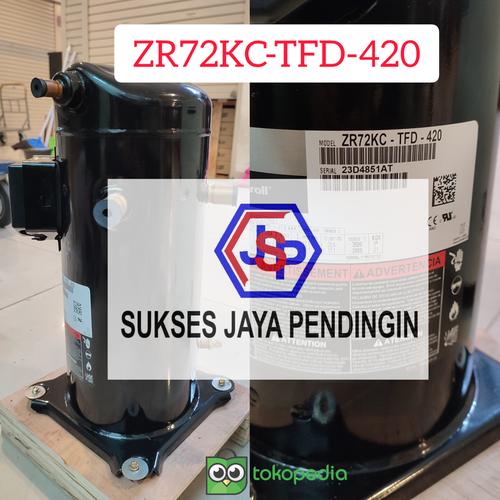 Jual Compressor Copeland ZR72KC-TFD-420 / Kompresor ZR72KC-TFD-420 - Jakarta Barat - Sukses Jaya ...