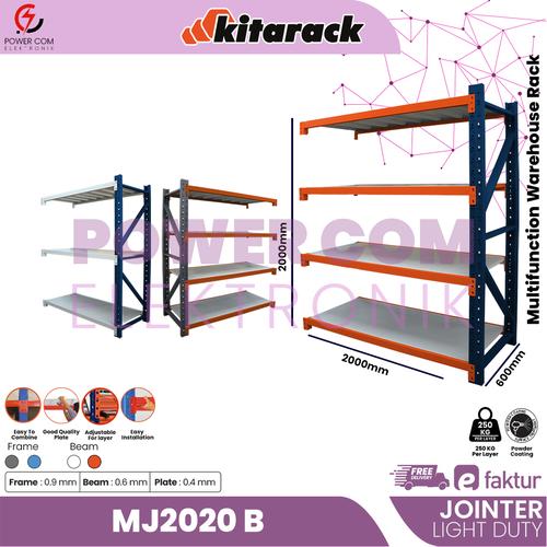 Jual KITARACK MJ2020 Jointer Rack Gudang Light Duty Tinggi 2 Meter - 3 ...
