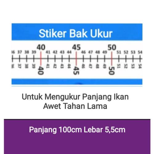 Jual Stiker Ukur Bak Fiber Panjang - Kota Pontianak - Warung Aquatic ...