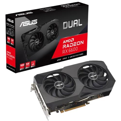 Promo ASUS Dual AMD Radeon RX 6600 V2 8GB GDDR6 - VGA Card Cicil 0% 3x ...