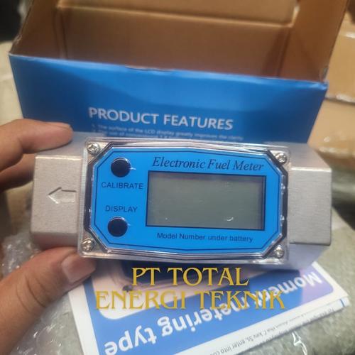 Jual Electronic Fuel Meter Display Digital Flow Pertamina 1" - Kab ...
