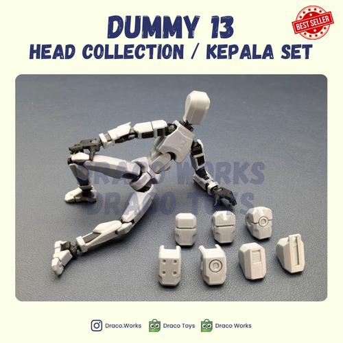 Jual Koleksi Kepala Tambahan Dummy 13 Head Collection Pack Accessories ...