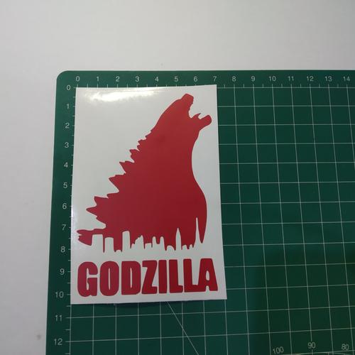 Jual stiker cutting Godzilla stiker decal - Kota Depok - lahkokbisasih ...