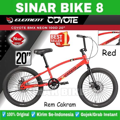 Jual Sepeda Anak Laki BMX COYOTE NEON 100D By Element Ukuran 20 Inch ...