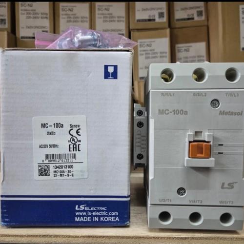 Jual CONTACTOR LS MC-100a/LS Mc-100A 220V ORIGINAL - Kota Bandung - elektrikal komponen | Tokopedia