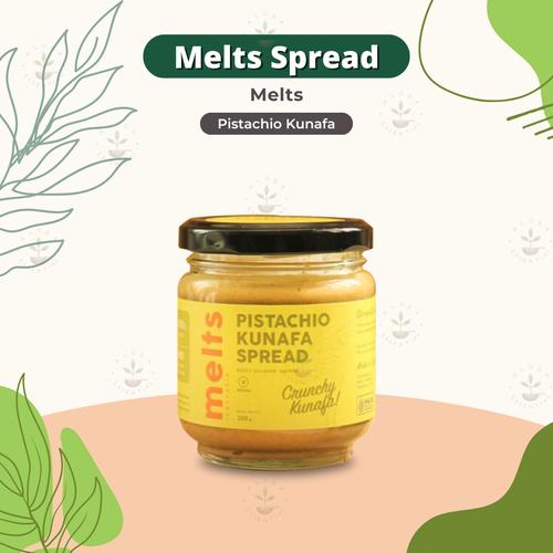 Promo Melts Pistachio KUNAFA Spread - Selai kacang Crunchy Plant Based ...