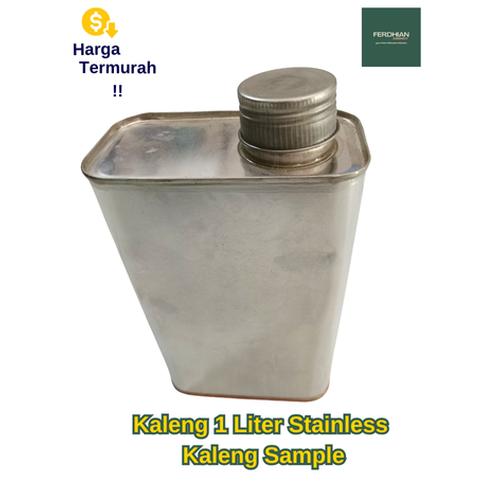 Jual KALENG SAMPEL SAMPLE 1 LITER STAINLESS - KALENG CAIRAN BAHAN BAKAR ...