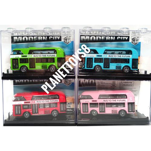 Jual Diecast Mobil Bus London Modern City - London Mika H - Jakarta ...
