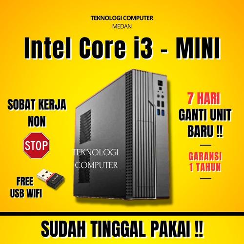 Jual Core i3 | PC Mini | CPU Komputer | Rakitan - 4GB/ SSD 128GB - Kota ...