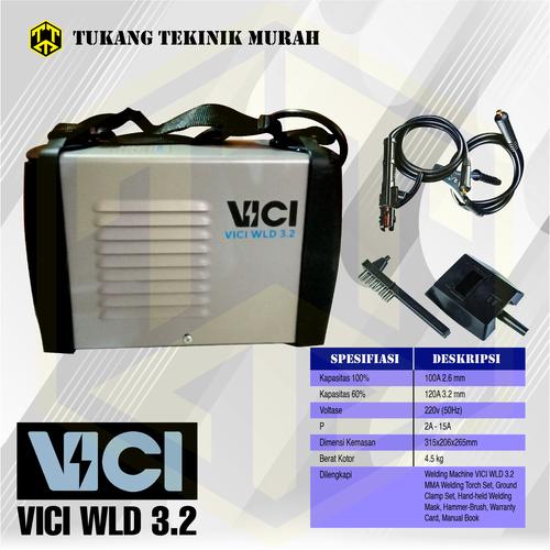 Jual MESIN LAS VICI WLD 3.2 MESIN TRAVO LAS VICI WLD 302 INVERTER WELDER 120 A IGBT - Jakarta ...