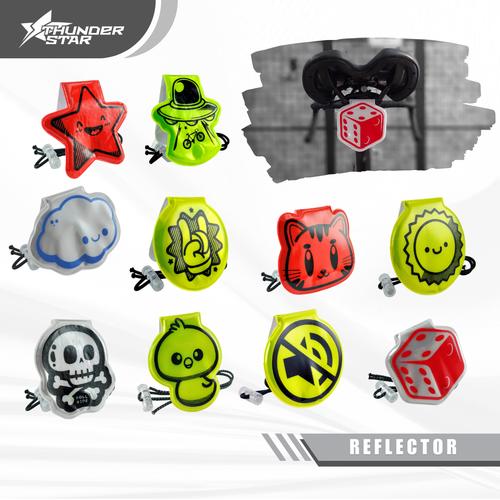 Jual Reflector Sepeda / Reflectif Magnet Clip On Merk POLLRIDE CORNA ...